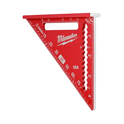 Milwaukee Tool 7-inch Rafter Square and 4-1/2-inch Trim Square Set