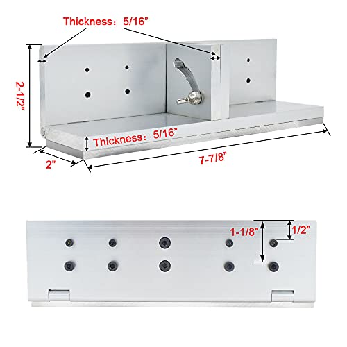 SCOTTCHEN Belt Grinder Knife Sharpener Jig Knives Sharpening Locator Tool Aluminum for Belt Sander Machine