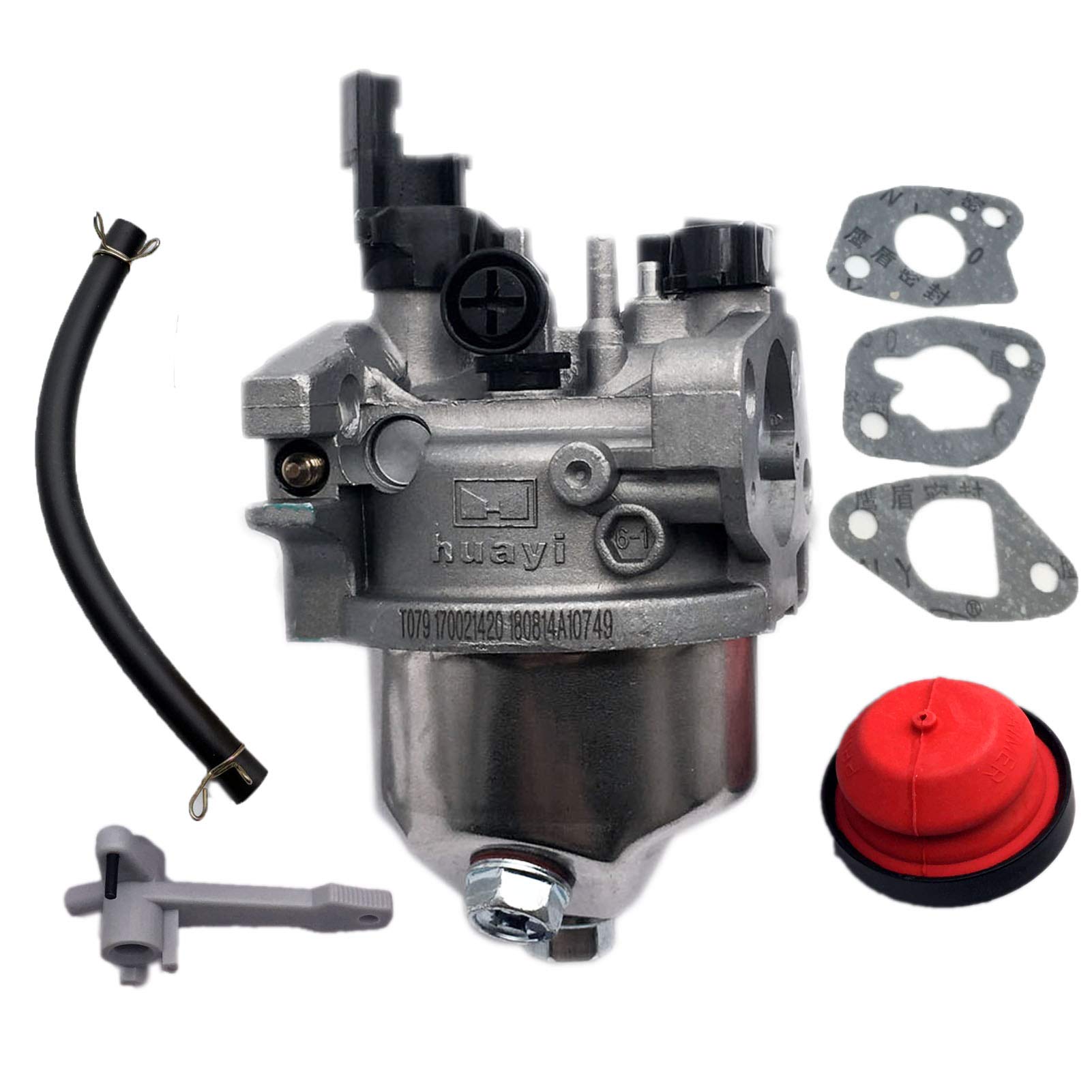 Huayi Snowblower Carburetor with gaskets Replaces 127-9008 Compatible with Toro Power Clear 621 721