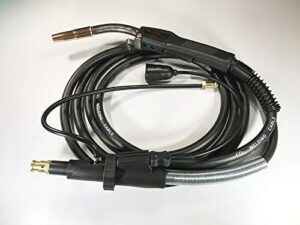 heavy duty mig welding gun 250a 15' fits lincoln ln-7 ln-9 ln-25 ln7 ln9 ln25 (mig gun only)