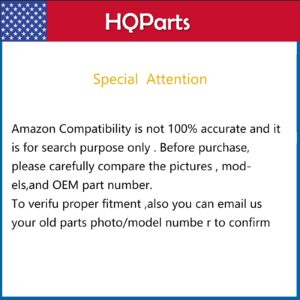 HQparts Carburetor For Powermate PMOH6000 6000/7500 Watt generator with 12 HP LCT engine