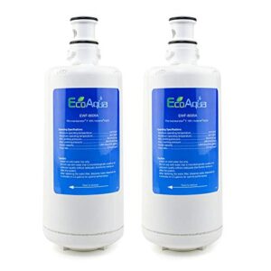 ecoaqua replacement f-601r filter compatible with insinkerator® 2-pack