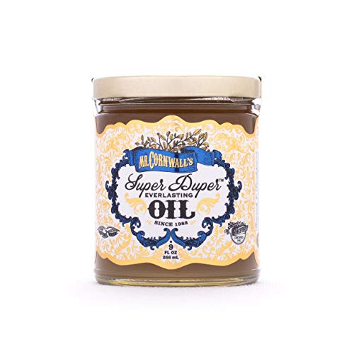 Mr. Cornwall’s Super-Duper Everlasting Oil by Odie's Oil 9 Ounce Glass Jar