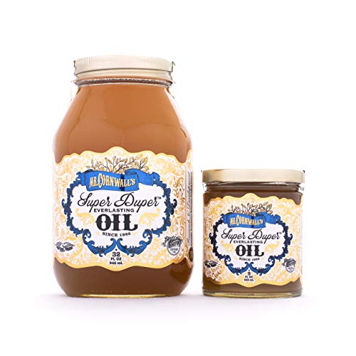 Mr. Cornwall’s Super-Duper Everlasting Oil by Odie's Oil 9 Ounce Glass Jar