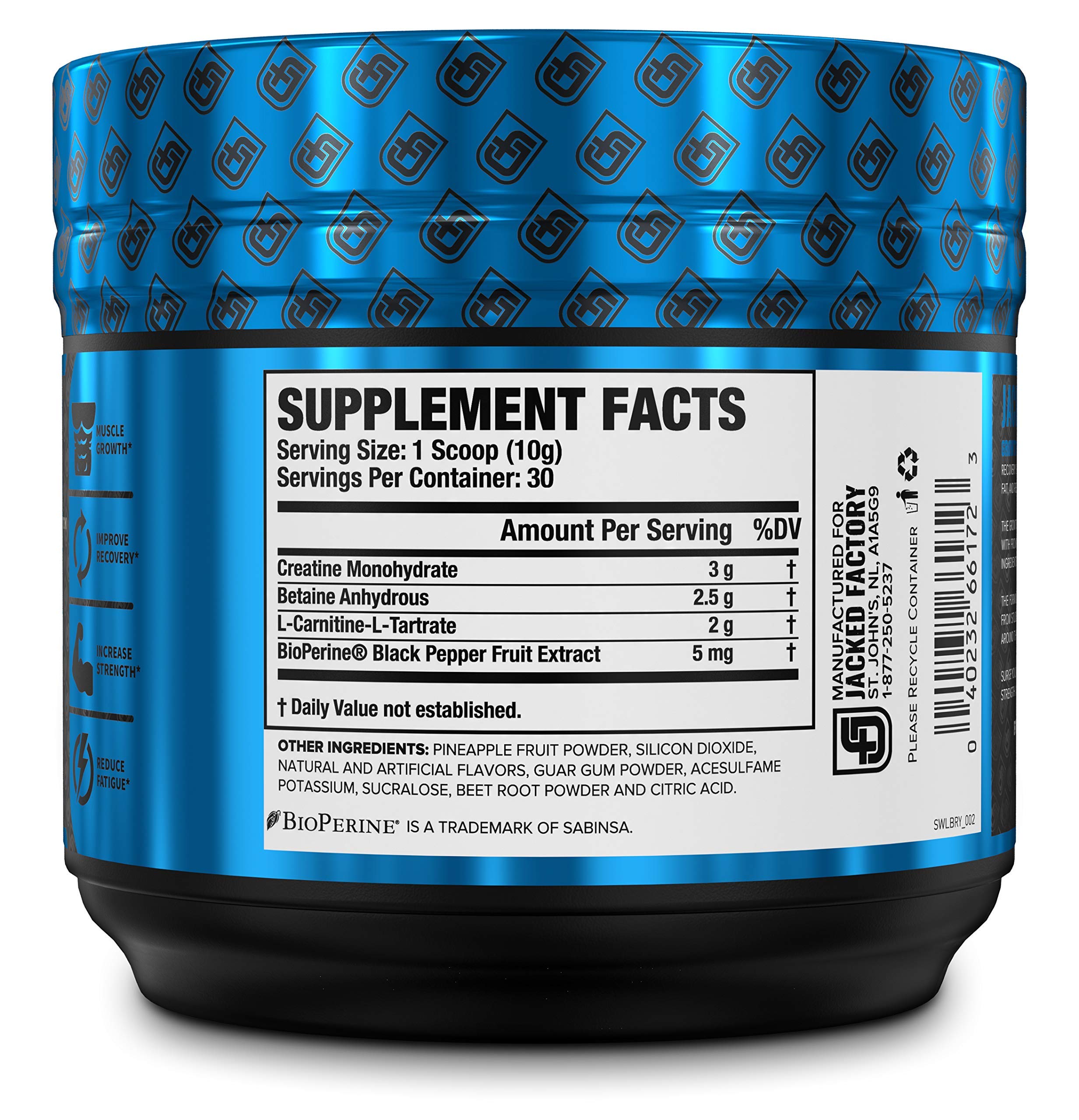 Jacked Factory Nitrosurge Pre Workout, EAA Surge Intra Workout, Growth Surge Post Workout