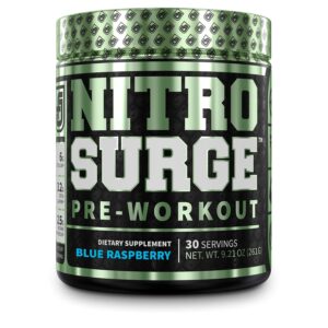 Jacked Factory Nitrosurge Pre Workout, EAA Surge Intra Workout, Growth Surge Post Workout