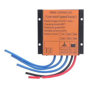 fltxny power wind turbine charge controller 300w 400w 600w wind turbine generator controller ip67 waterproof 12v/24v automatic