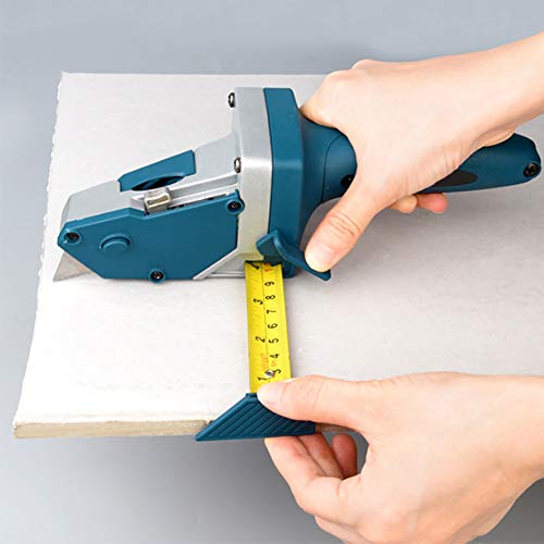 PUXING Gypsum Board Cutting Device, All-in-one Drywall Cutting Hand Tool with Measuring Tape and Utility Knif e, Measure and Mark Wood for Measure, Mark and Cut Drywall, Wood, etc