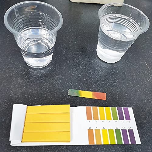 Jimitop pH Test Strips,5 Packs of 400 Strips pH 1-14 Test Paper,for Urine,Saliva,Drinking Water,Pool,Spa,Soap,Fish Tank and Liquids