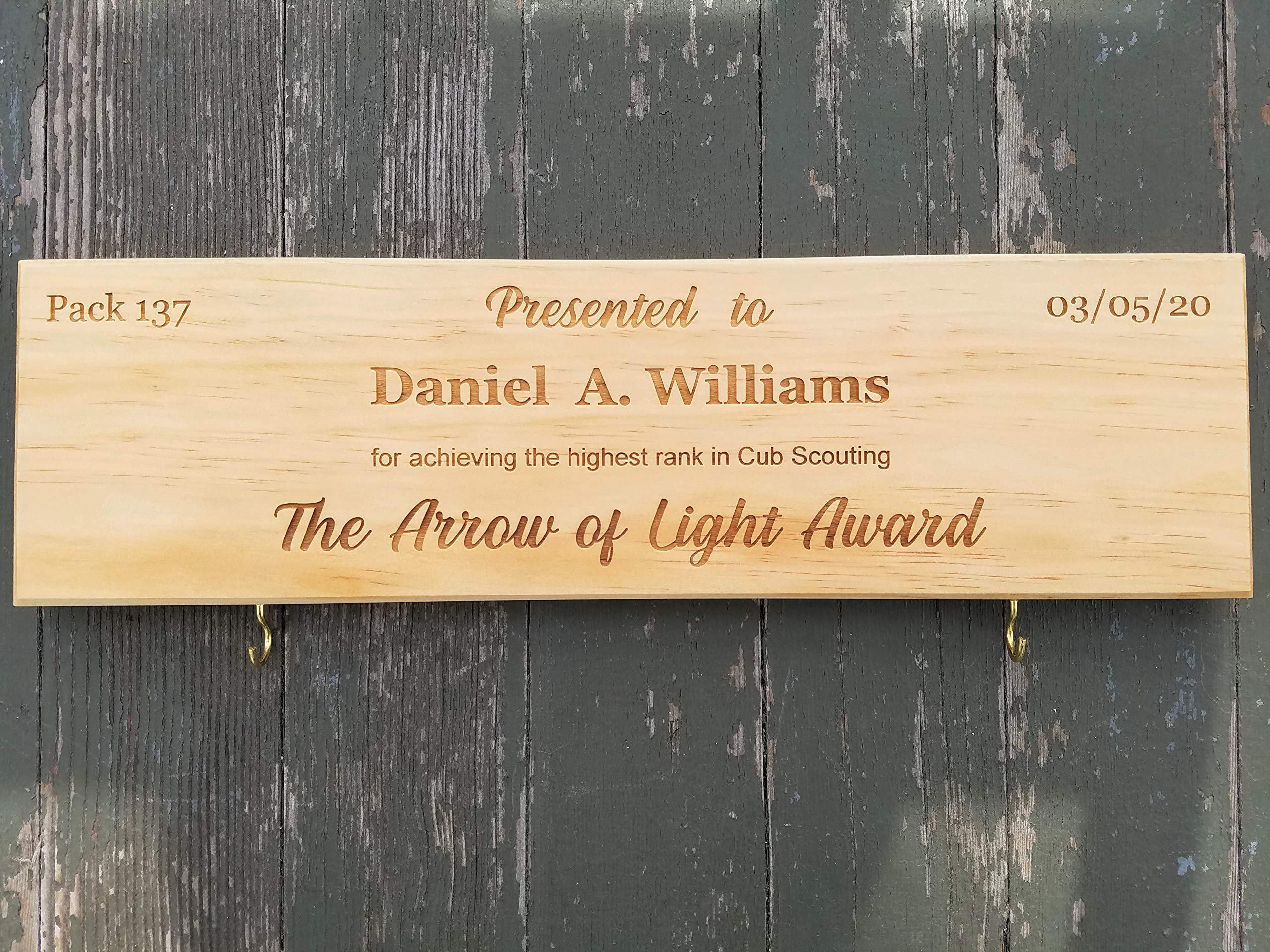 Arrow of light award, Arrow of light plaque, crossover ceremony