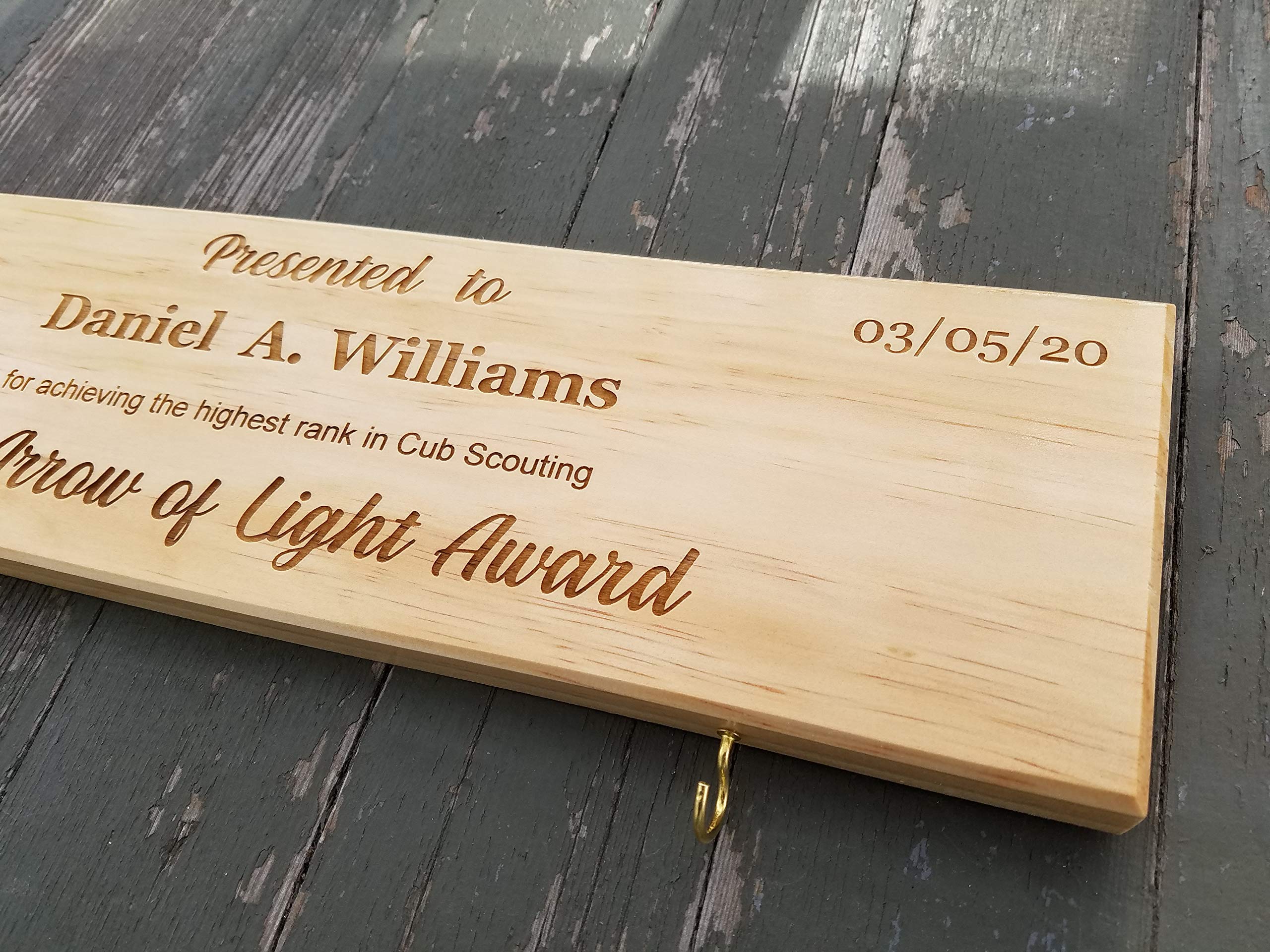 Arrow of light award, Arrow of light plaque, crossover ceremony