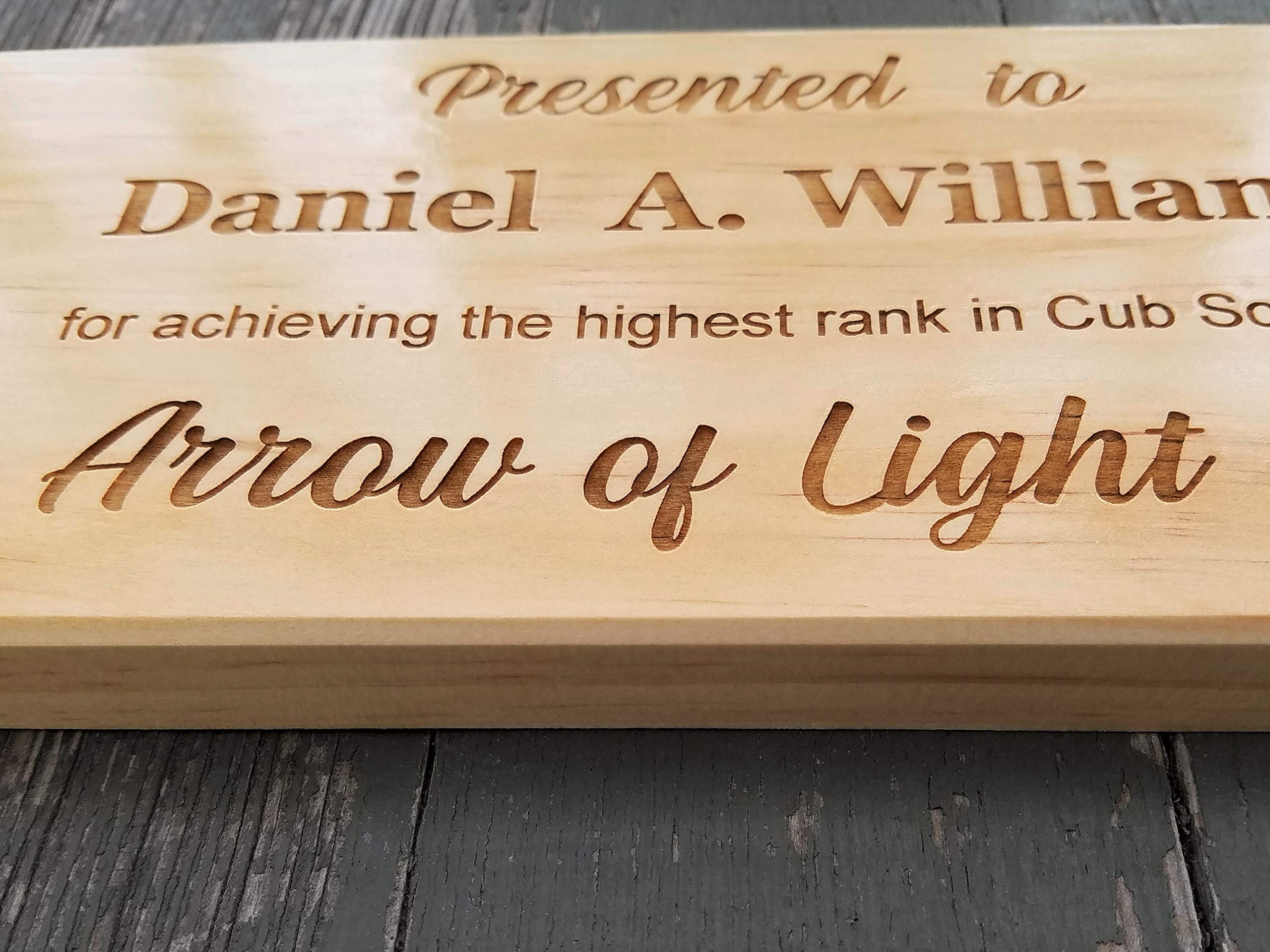 Arrow of light award, Arrow of light plaque, crossover ceremony