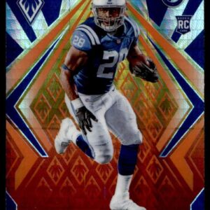 2020 Fanatics Exclusive Phoenix Football Fire Burst Prizm #118 Jonathan Taylor RC Rookie Indianapolis Colts Official NFL Trading CardQ