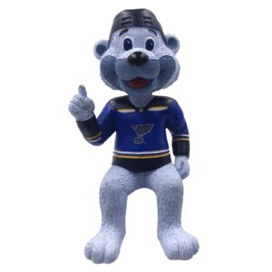 louie st. louis blues benchwarmerz sitting mini bobblehead nhl