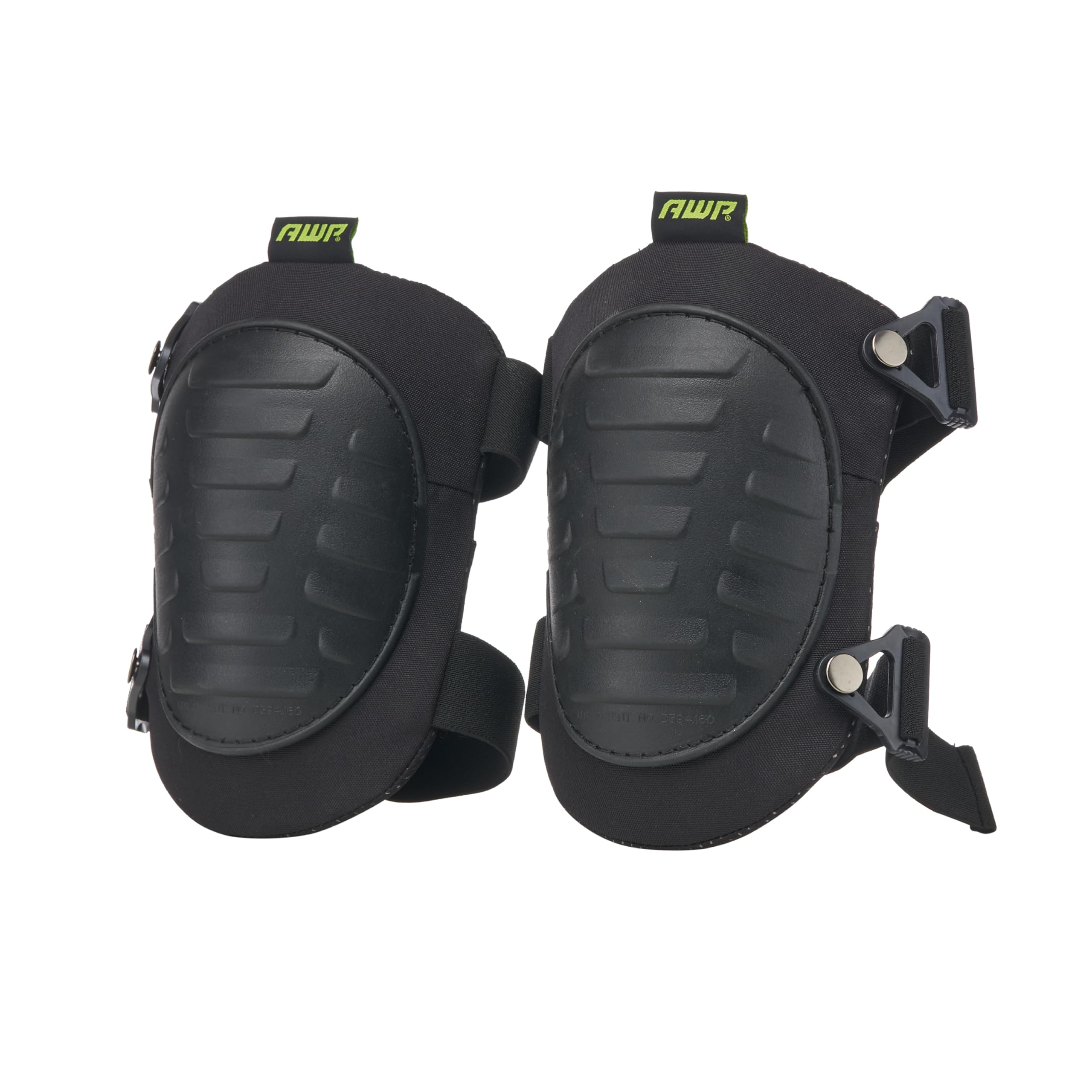 AWP Tactical Hard Cap Knee Pads | High Density Foam Padded Work Knee Pads | One Size