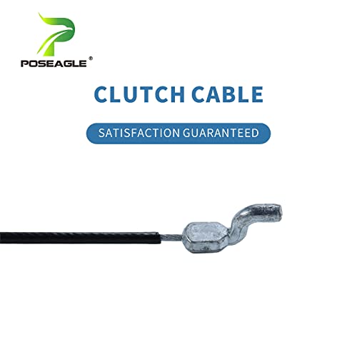 POSEAGLE 2 Pack 946-04701 Auger Clutch Cable Compatible with Cub Cadet MTD 946-04701, 746-04701, 946 04701, 746 04701, 946 04701, 746 04701