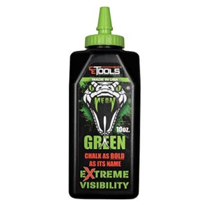 ce tools mean green® extreme visibility marking chalk - made in usa