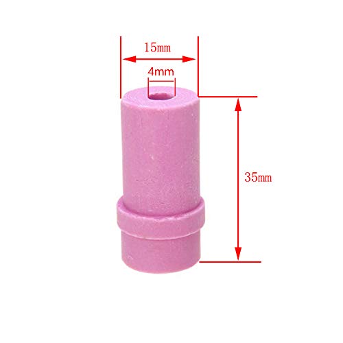 10 Pcs Ceramic Sandblaster Nozzle,Air Siphon Sand Blasting Gun Sandblasting Parts Ceramic Nozzle（4mm）