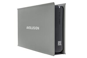 avolusion pro-5x series 4tb usb 3.0 external gaming hard drive for xbox one original, s & x (grey)