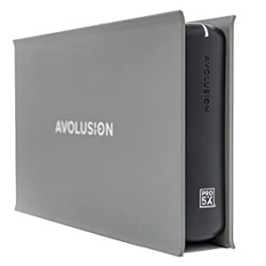 Avolusion PRO-5X Series 3TB USB 3.0 External Gaming Hard Drive for Xbox One Original, S & X (Grey)