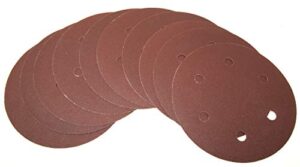 wen dw80sp drywall sander 80-grit hook and loop 9-inch sandpaper, (pack of 10)