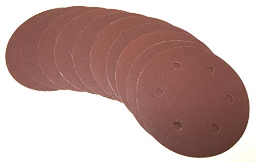 WEN DW80SP Drywall Sander 80-Grit Hook and Loop 9-Inch Sandpaper, (Pack of 10)