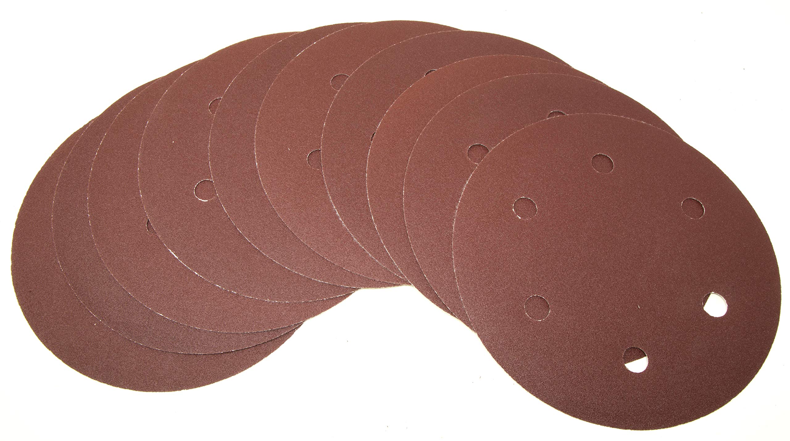 WEN DW240SP Drywall Sander 240-Grit Hook and Loop 9-Inch Sandpaper, 10-Pack