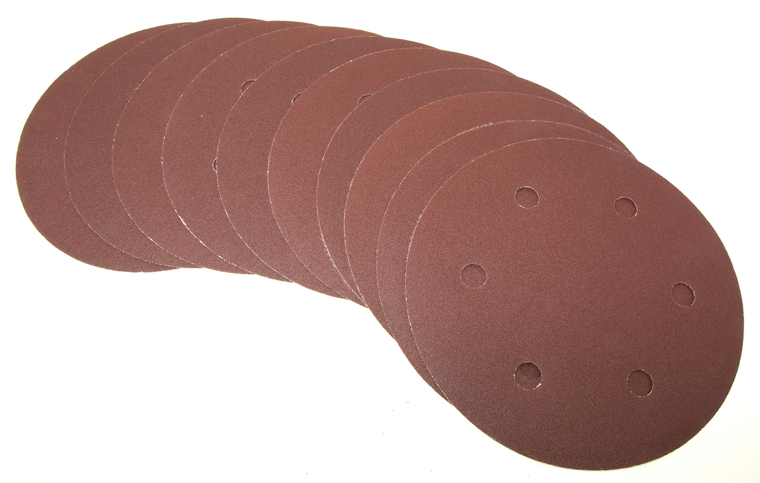 WEN DW240SP Drywall Sander 240-Grit Hook and Loop 9-Inch Sandpaper, 10-Pack