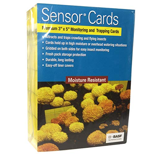 BASF Sensor Cards - Premium 3-inch x 5-inch Monitoring and Trapping Cards (50pk)