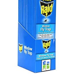 Raid Window Fly Trap, 4 Count (12-Pack)