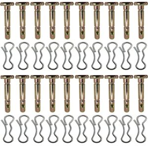 XVRTJ Parts Shop 738-04124 Replacement Shear Pin Kit for MTD Snow Throwers 714-04040 (Pack of 20)