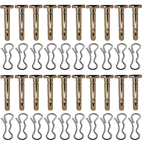 XVRTJ Parts Shop 738-04124 Replacement Shear Pin Kit for MTD Snow Throwers 714-04040 (Pack of 20)