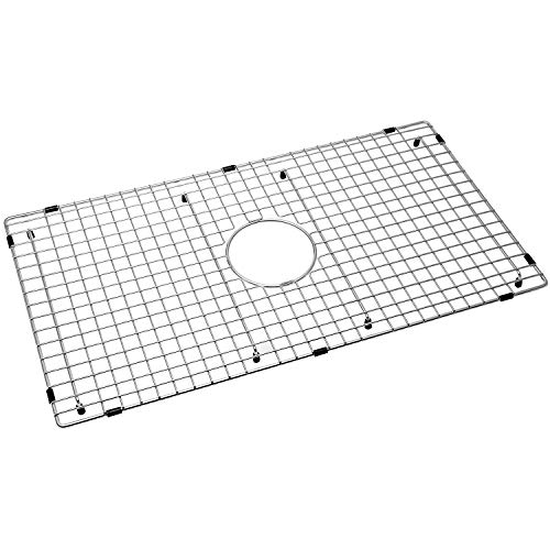 Serene Valley Sink Bottom Grid 22" X 14-1/2", Centered Drain with Corner Radius 3/8", Sink Protector SVH2215C