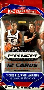 2020/21 panini prizm draft picks basketball cello pack (15 cards/pack)