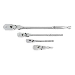 gearwrench 4 pc. flex handle ratchet set, 84t - 81230a-07