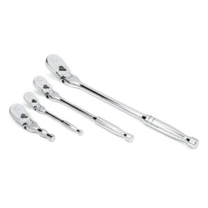 GEARWRENCH 4 Pc. Flex Handle RATCHET SET, 84T - 81230A-07