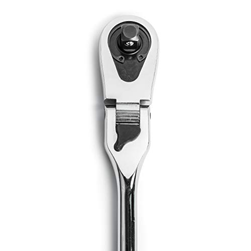 GEARWRENCH 1/2" Drive 84 Tooth Locking Flex Head Teardrop Ratchet 24" - 81363A-07