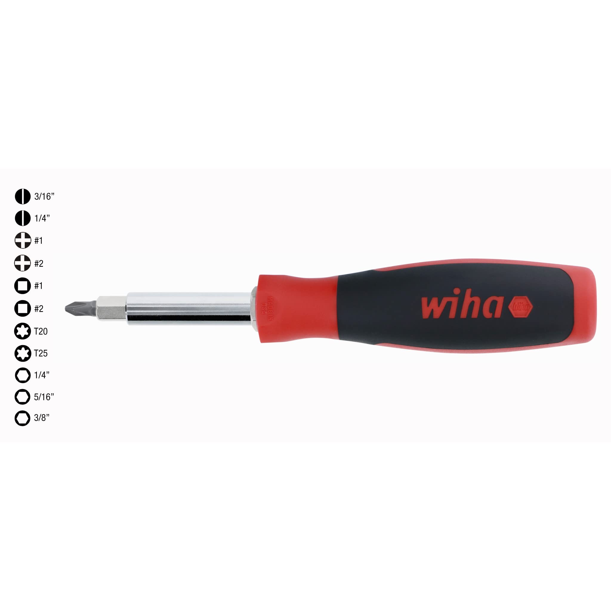 Wiha 77891 SoftFinish 11inOne Multi-Driver