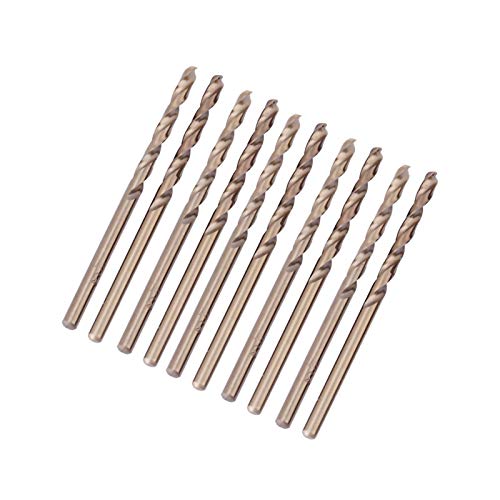 5mm Drill bit M35 Specialist Metal Drill Bits, Twist Drill Bit Set, HSS-CO Twist Drill Bit Stainless 1.0-5.0mm for Drilling Stainless Steel Cast Iron Sheet Metal Steel Plate Angle Iron(5mm)