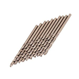 5mm Drill bit M35 Specialist Metal Drill Bits, Twist Drill Bit Set, HSS-CO Twist Drill Bit Stainless 1.0-5.0mm for Drilling Stainless Steel Cast Iron Sheet Metal Steel Plate Angle Iron(5mm)