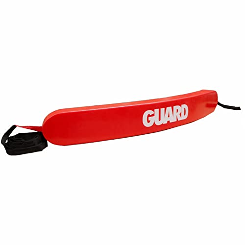 Kemp USA 50" Lifeguard Rescue Tube with Guard Logo | Life Guard Equipment for Pool Safety