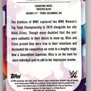 2020 Topps Chrome WWE #3 Alexa Bliss SmackDown Wrestling Trading Card