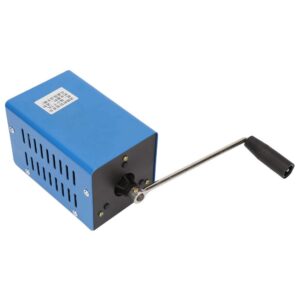 Hand Crank Generator, 20W 3V-15V High Power Hand Crank Charger Portable USB Generator for Emergency Survival Experiments Power Supply Camping Field Works