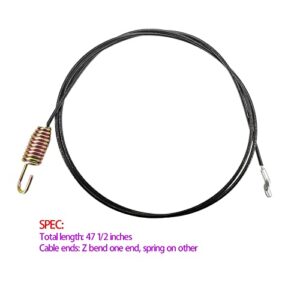 Yiekea 946-04230B Auger Clutch Cable Replaces MTD & Cub Cadet 946-04230A 946-04230 746-04230A 746-04230 Fits MTD Cub Cadet Troy-Bilt Columbia Snowblowers