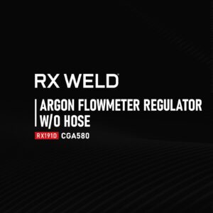 RX WELD Argon/CO2 Regulator, Mig Tig Flow Meter Gas Regulator Gauge Welding Weld