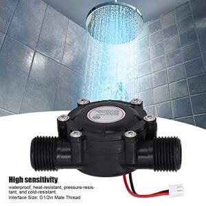 DB-268 Water Turbine Generator, DC 12V Micro Hydro Electric Brushless Generator with G1/2in Male Thread for Luminous Shower