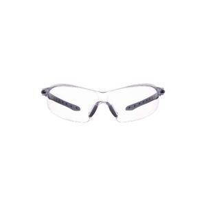 Allen Company Keen Shooting Safety Glasses - Eye Protection for Men and Women - Black and Gray - ANSI Z87.1+ and CE Rated - Clear Lenses / Yellow Lenses