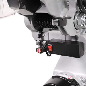 XtremepowerUS 12-Inch Sliding Compound Miter Saw, Blades, Precision Cut Blade Guard Build-in Dust Bag