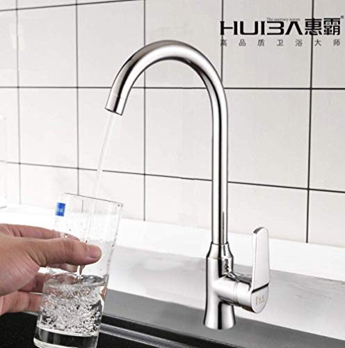 ShiSyan Y-LKUN Faucet Mixer Basin Brass Sink Mixer Taps Home Improvement Hot and Cold Kitchen Faucet Idling Spool Rotating Kitchen Dish Faucet