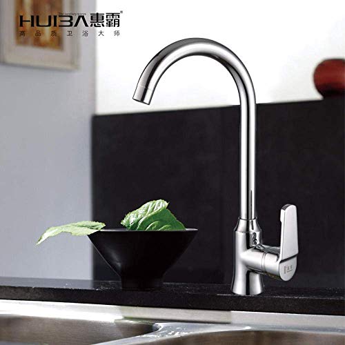 ShiSyan Y-LKUN Faucet Mixer Basin Brass Sink Mixer Taps Home Improvement Hot and Cold Kitchen Faucet Idling Spool Rotating Kitchen Dish Faucet